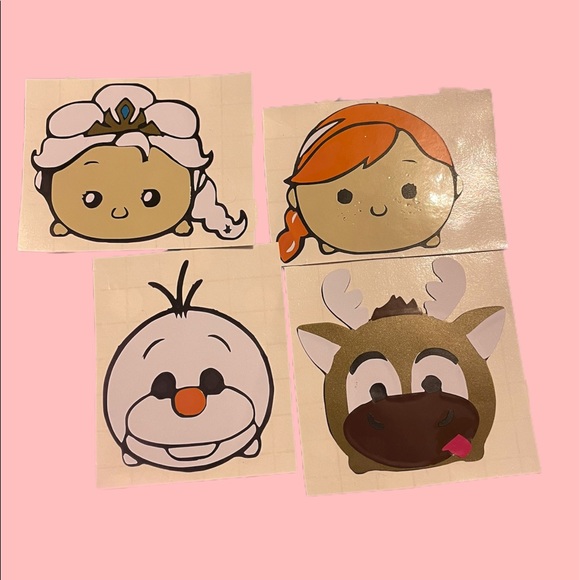 Handmade | Design | Frozen Vinyl Decal Stickers | Poshmark